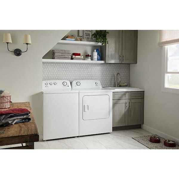 Amana Large Capacity Top Load Washer with High Efficiency Agitator White