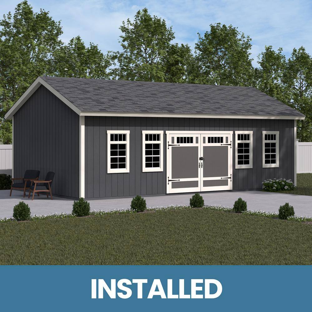 Handy Home Products Professionally Installed Vertex 28 ft. x 16 ft ...