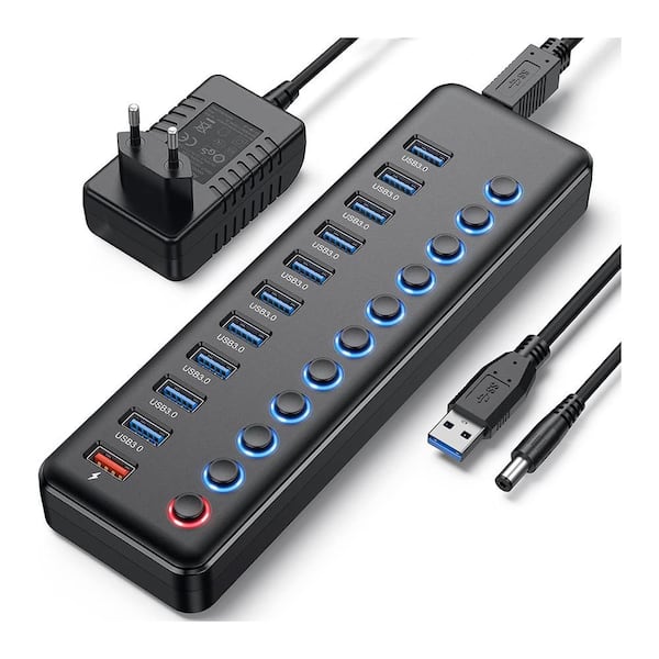 SANOXY USB 2.0 Printer Auto Sharing Switch (4-Port) SANOXY-DSV-USB-PRNT ...