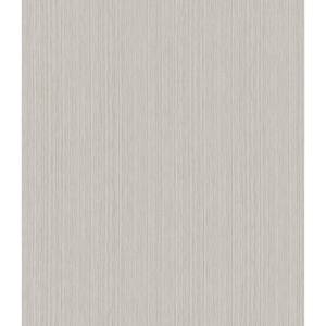 CASA MIA Textile Vertical Grey Paper Non-Pasted Strippable Wallpaper ...