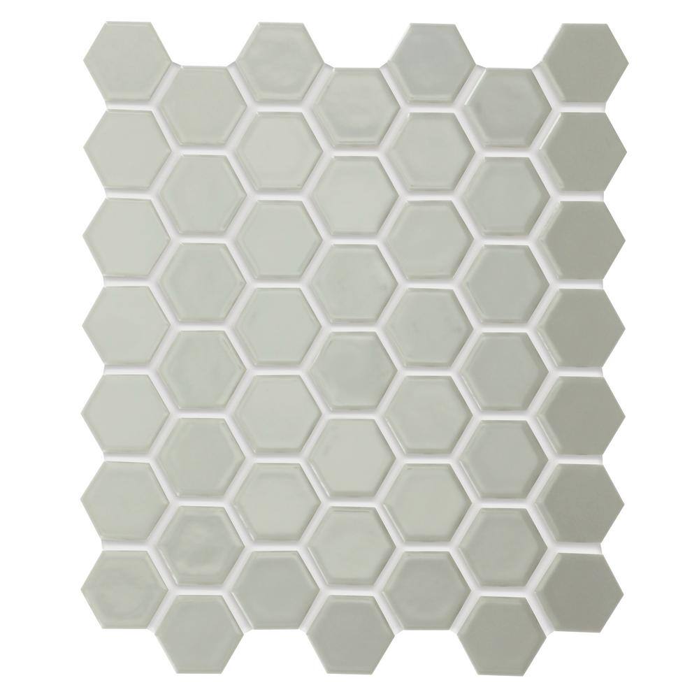 Reviews for Daltile Restore Ash Gray 12 in. x 10 in. Matte Ceramic ...