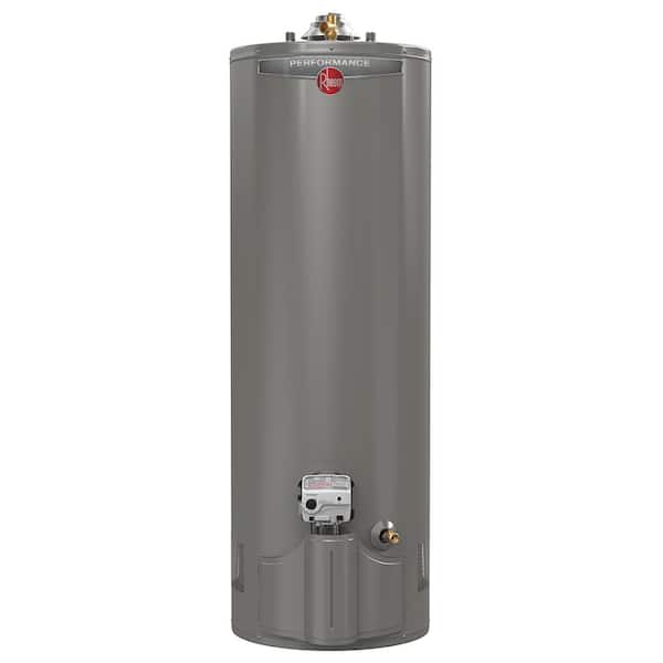 Rheem Performance 40 gal. Tall 6-Year 34,000 BTU Ultra Low NOx (ULN ...