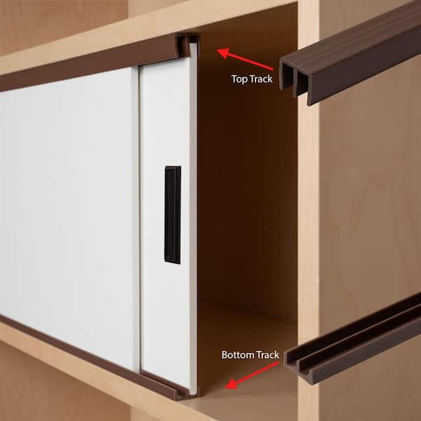 Sliding Cabinet Door Track Plastic Amazon.com: Randall Manufacturing