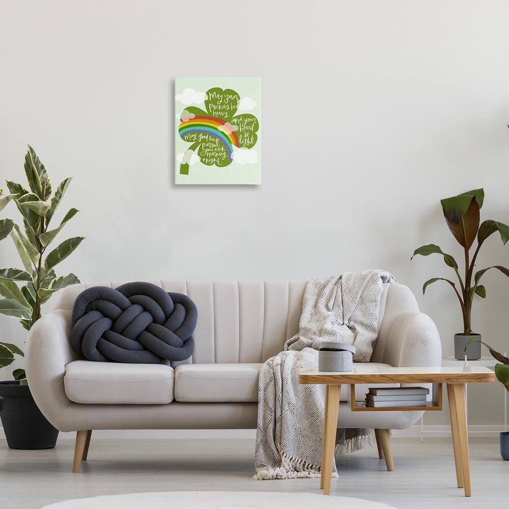 Stupell Industries Uplifting Good Luck Rhyme by Mandy Ford Art ...