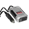 VECTOR 120 Watt Power Inverter, 12V DC, 120V AC, Dual USB Charging ...