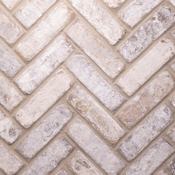 Old Mill Brick 28 in. x 12.5 in. x 0.625 in. Brickwebb Tahoe Thin Brick ...