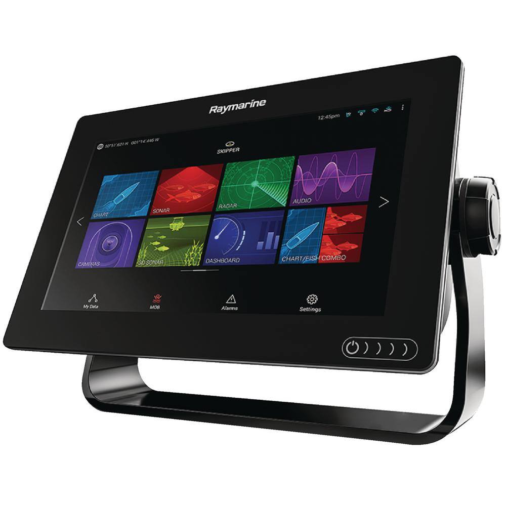 RAYMARINE Touch Screen MFD with NAG Charts E70366-00-NAG - The Home Depot