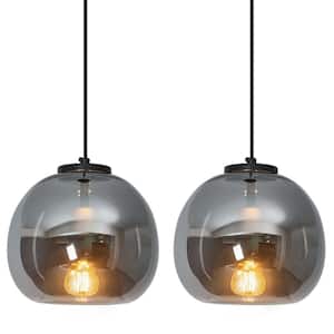 ZHLWIN Home Lighting ‎60W 1-Light 7. 87in Mirror Smoke Gray Glass ...