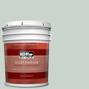 BEHR ULTRA 1 gal. #460E-2 Valley Mist Extra Durable Satin Enamel ...