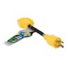Camco PowerGrip 4 Prong Generator Dogbone Adapter 55382 - The Home Depot