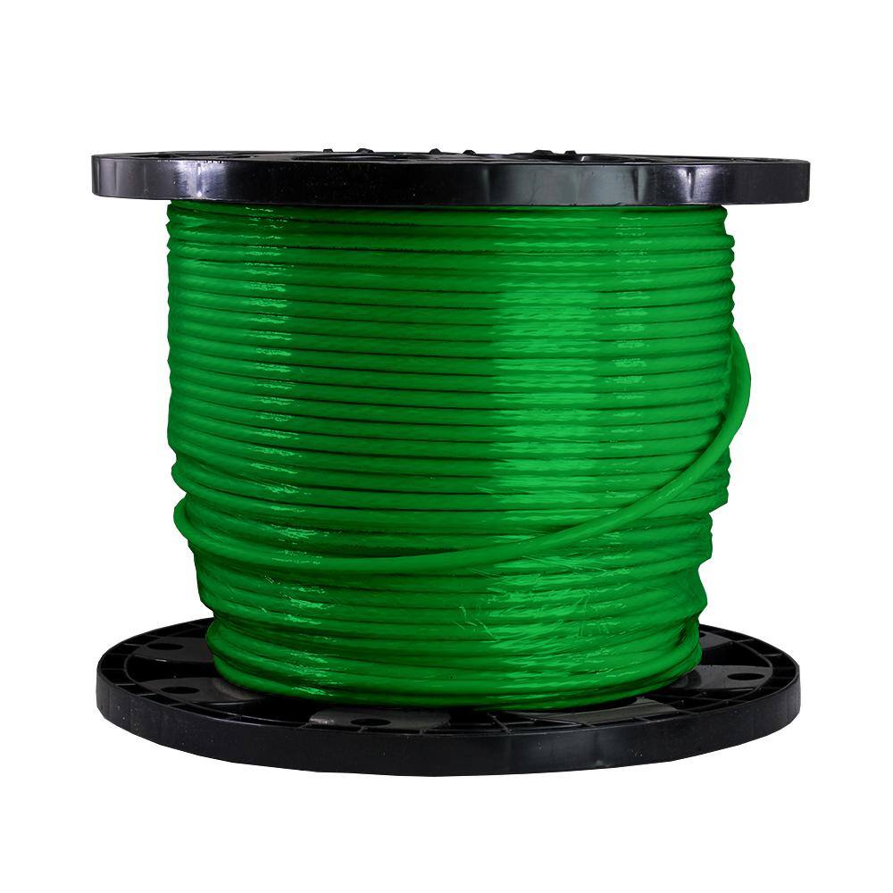 Cerrowire 500 ft. 6 Gauge Green Stranded Copper THHN Wire 112-4205J ...