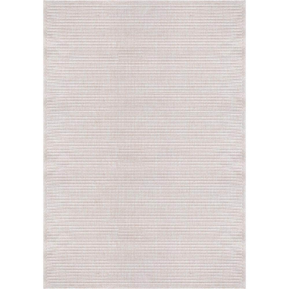 Beverly Rug Royal Bone 6 ft. x 9 ft. Solid Indoor Area Rug BV-RYL333-BONE-6x9 - The Home Depot