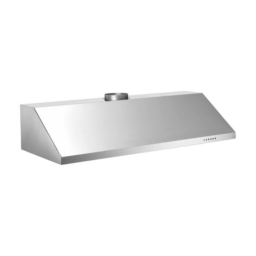 Bertazzoni 48 in. External Wall Mount Range Hood in Stainless Steel ...
