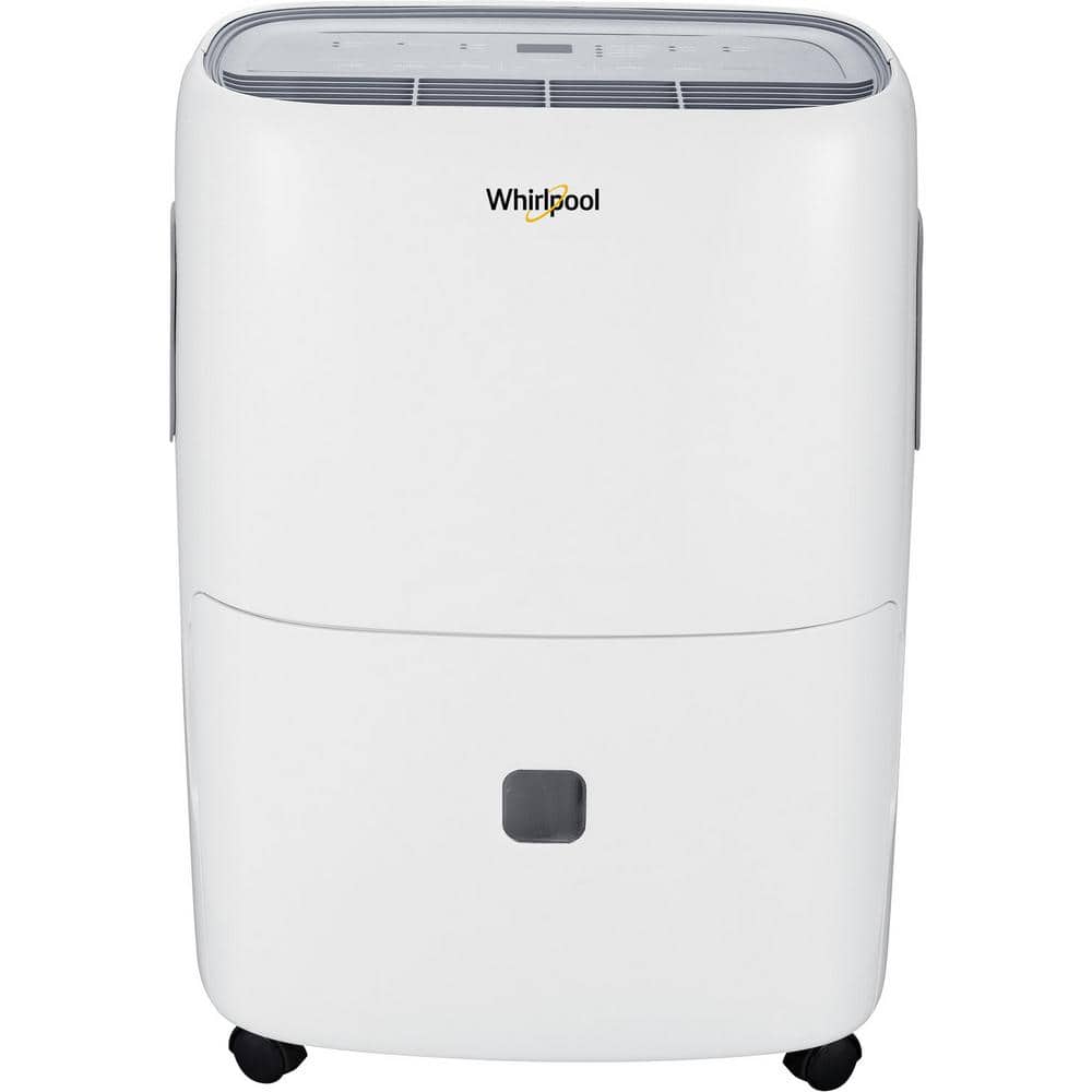 Whirlpool 50 pt. 4500 sq. ft. with internal Bucket Dehumidifier for ...