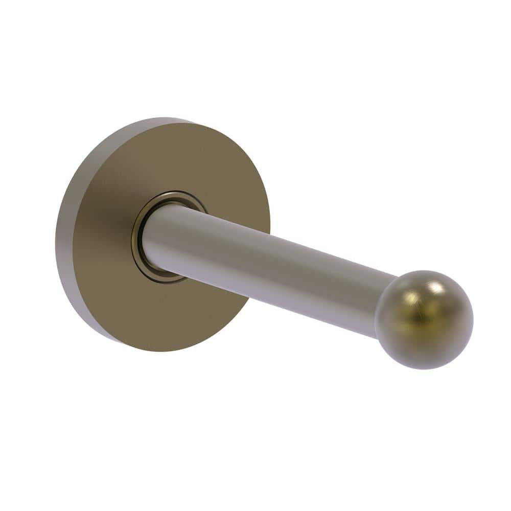 Allied Brass Traditional Retractable 2 in. H Brass 15 lb. Load Capacity ...