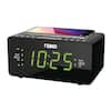 Naxa Dual Alarm Clock with Qi Mobile Phone Wireless Charging Function ...