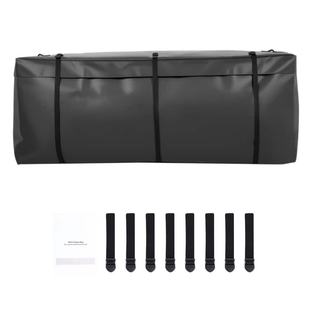 VEVOR Hitch Cargo Carrier Bag, 840D PVC, 46.65 x 20.08 x 19.69 in. (12 ...