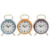 Litton Lane Multi Colored Wood Ring Top Analog Clock (Set of 3) 042639 ...