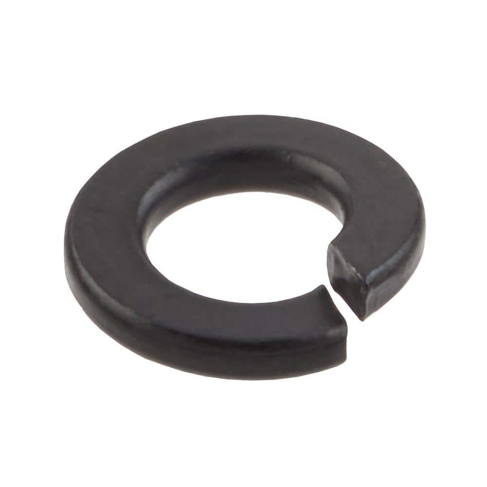 DECKMATE 1/4 in. Black Deck Bolt Exterior Split Lock Washer (50-Pack ...