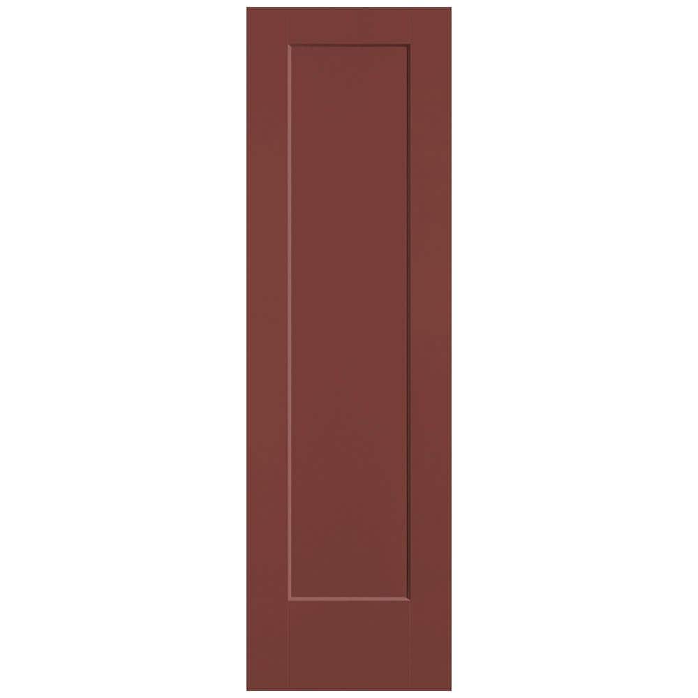 Masonite 24 in. x 80 in. 1-Panel Lincoln Park Single Bore Hollow Core ...