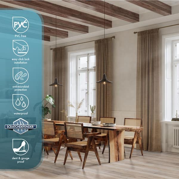 Lifeproof - Hybrid Resilient Flooring - The Home Depot