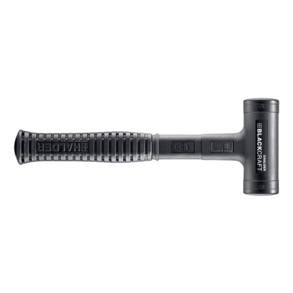 Halder Blackcraft 40 Dead Blow 1.41 lbs. Polyurethane Hammer with 11.8 ...