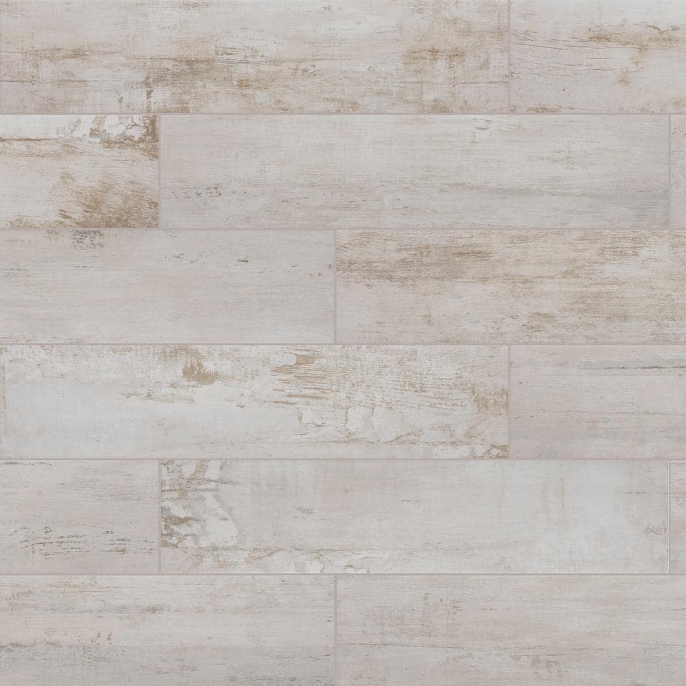 Florida Tile Home Collection Tribeca Beige 8 in. x 36 in. Matte ...