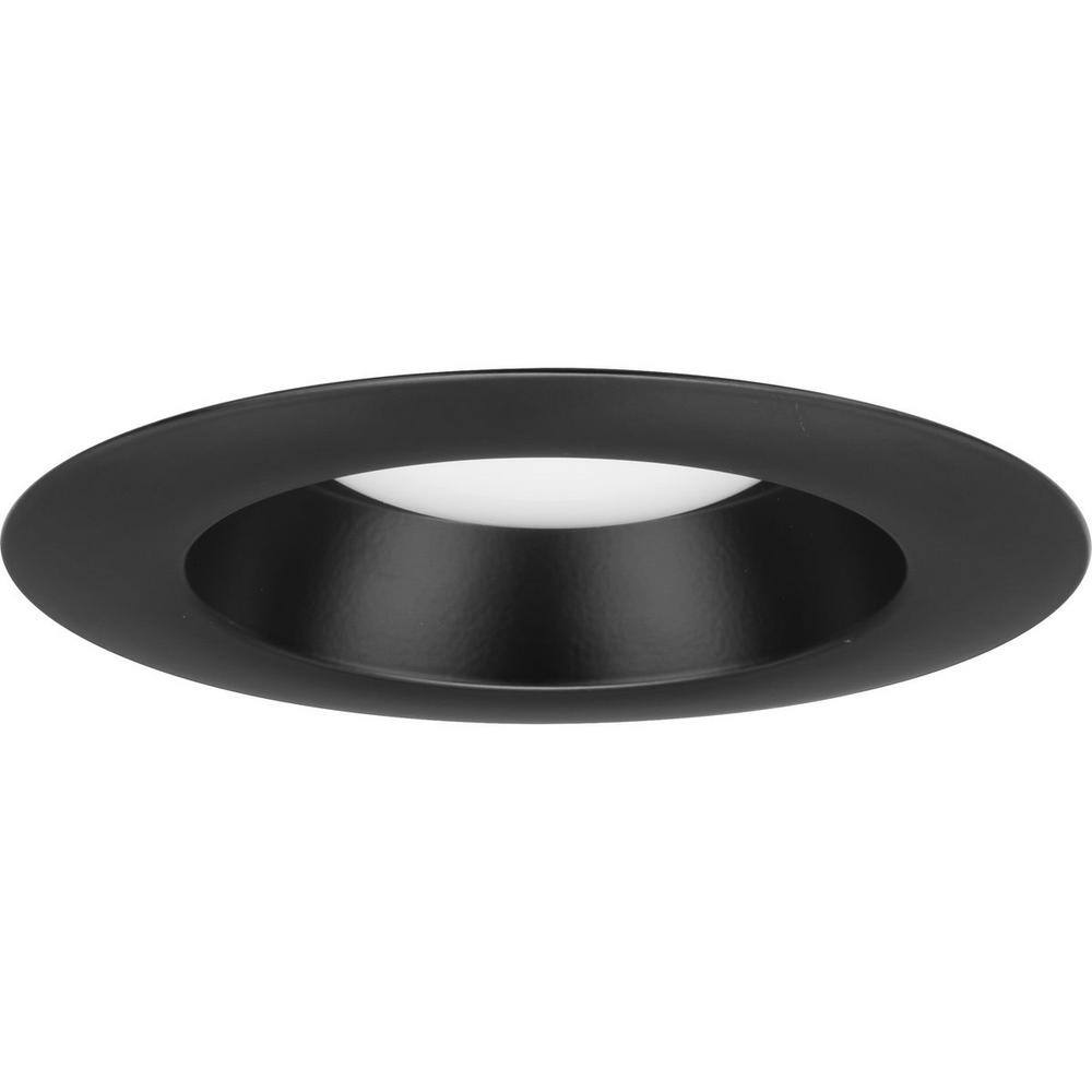 Progress Lighting Intrinsic 6 in. LED Black Round Eyeball Recessed ...