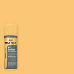 GLIDDEN MAX FLEX 12 oz. Satin Yukon Gold Interior/Exterior All Surface ...