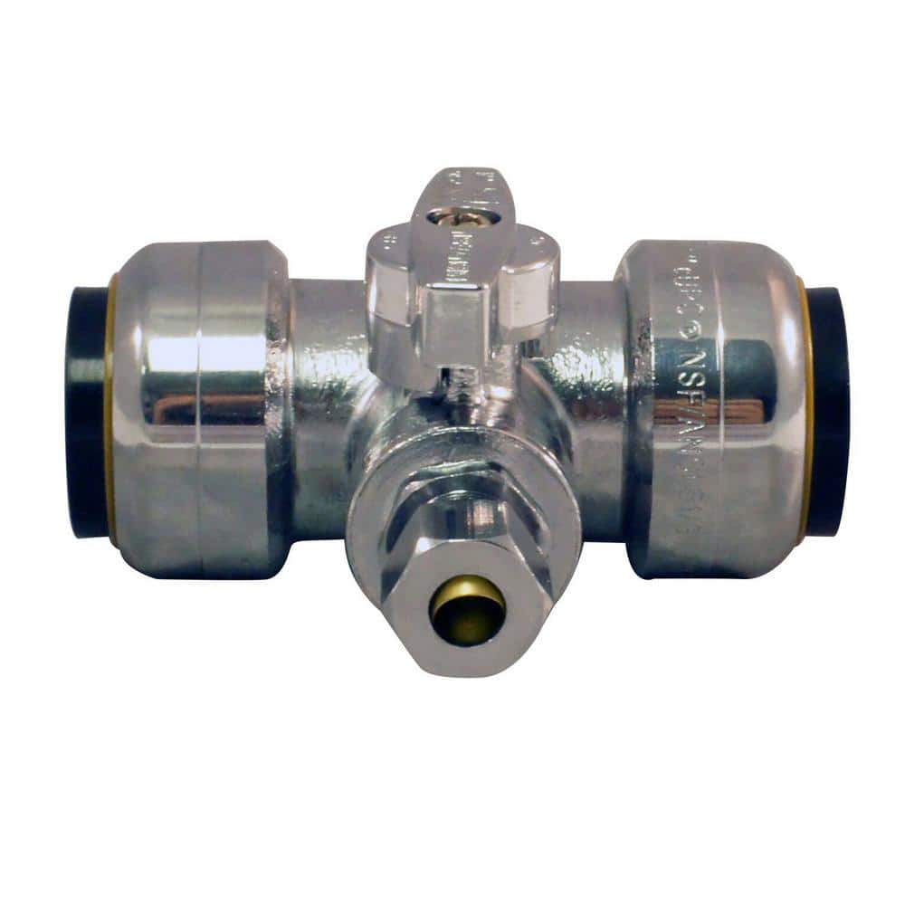 Tectite 3/4 in. Push-To-Connect x 3/4 in. Push-To-Connect x 1/4 in ...