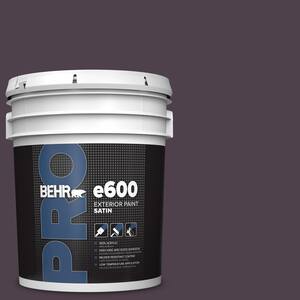 BEHR PRO 1 gal. #T13-10 Plum Orbit Low Luster Exterior Paint PR62301 ...