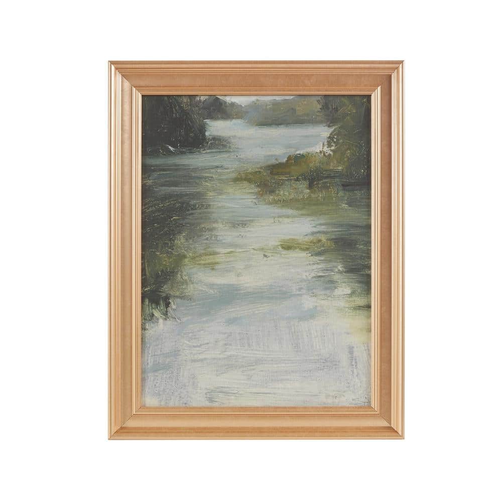 Madison Park Estuary by Johanna Spinks Framed Art Print 23.5 in. x 18.5 ...