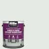BEHR PREMIUM 1 gal. #BL-W07 Wind Chill Textured Low-Lustre Enamel ...