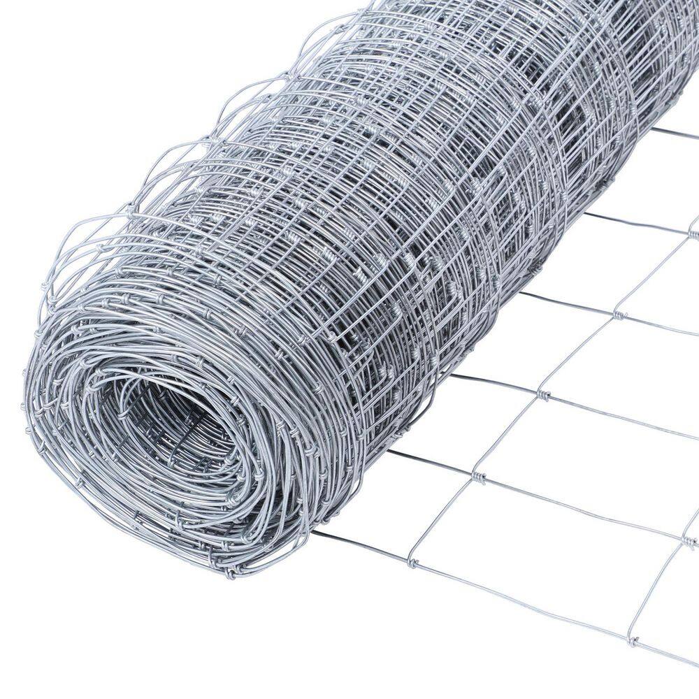 WRIGHTMASTER 48 in. x 328 ft. 14-Gauge Reinforced Hot-Dip Galvanized ...