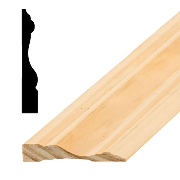 Builders Choice Cape Cod 150 5/8 in. x 2-1/2 in. Random Length Solid ...