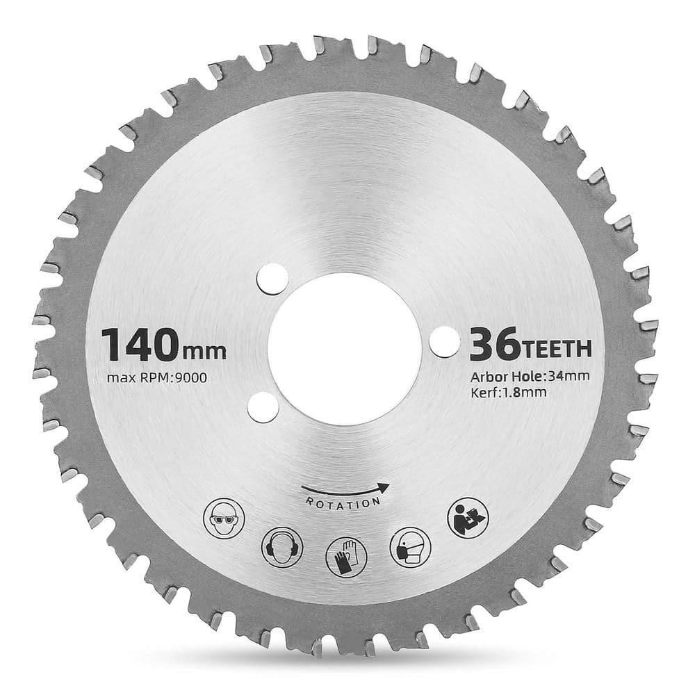 KIWDZFU Electric Rebar Cutter Saw Blade Ceramic Alloy Replacement 140 ...