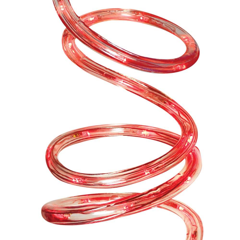 Brite Star 12 ft. 72-Light Red Round Rope LED Light 37-307-00 - The ...