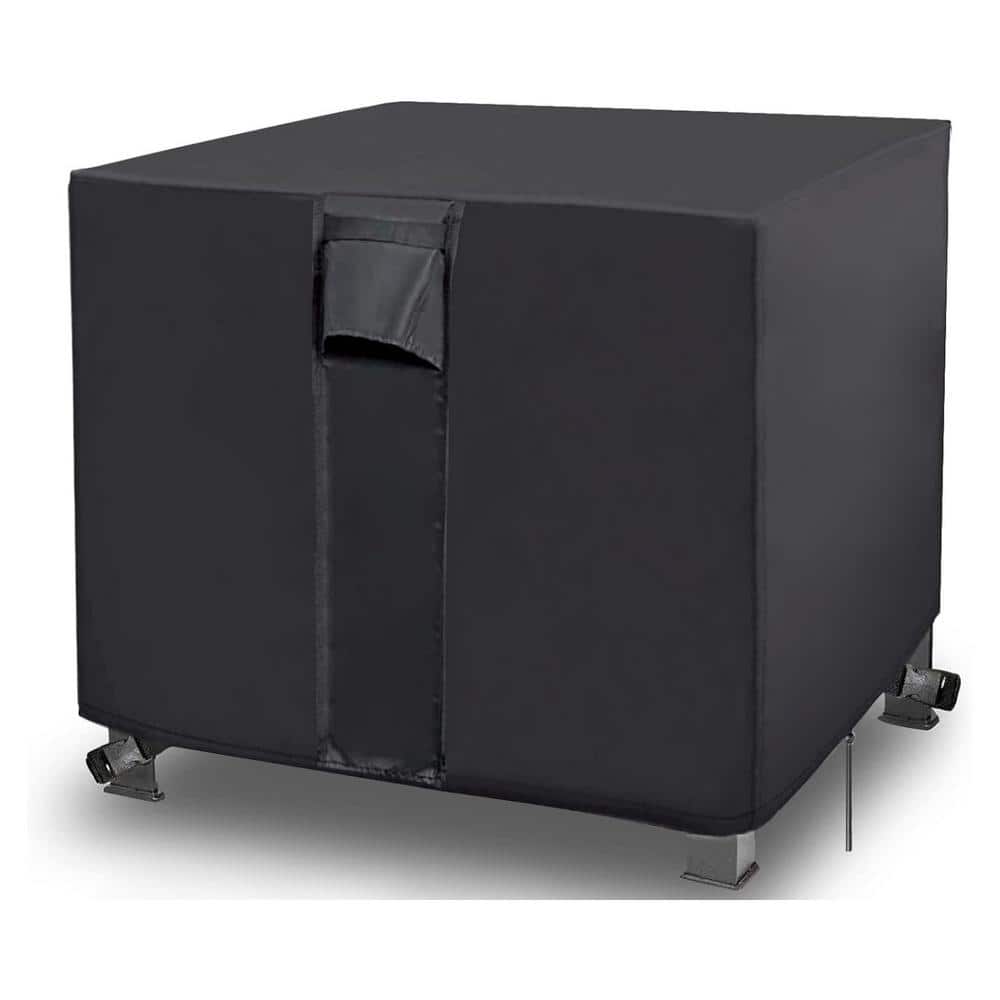 Misopily Fire Pit Table Cover Square 30 in. x 30 in. x 25 in ...