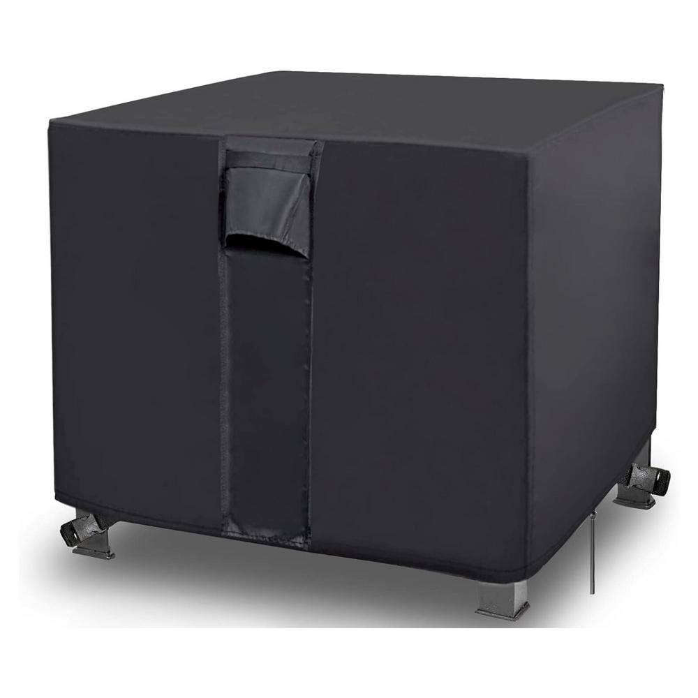 Misopily Fire Pit Table Cover Square 30 in. x 30 in. x 25 in ...