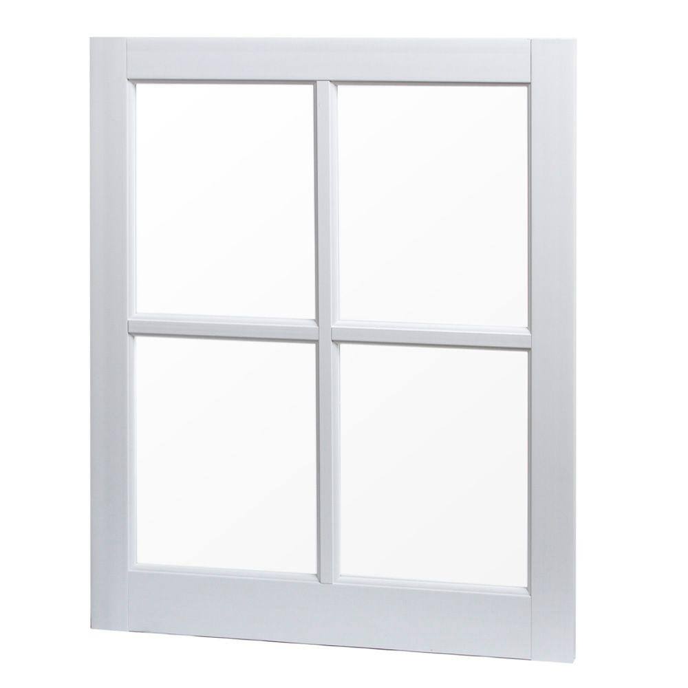 TAFCO WINDOWS 24 in. x 29 in. Utility Fixed Picture Vinyl Window with ...