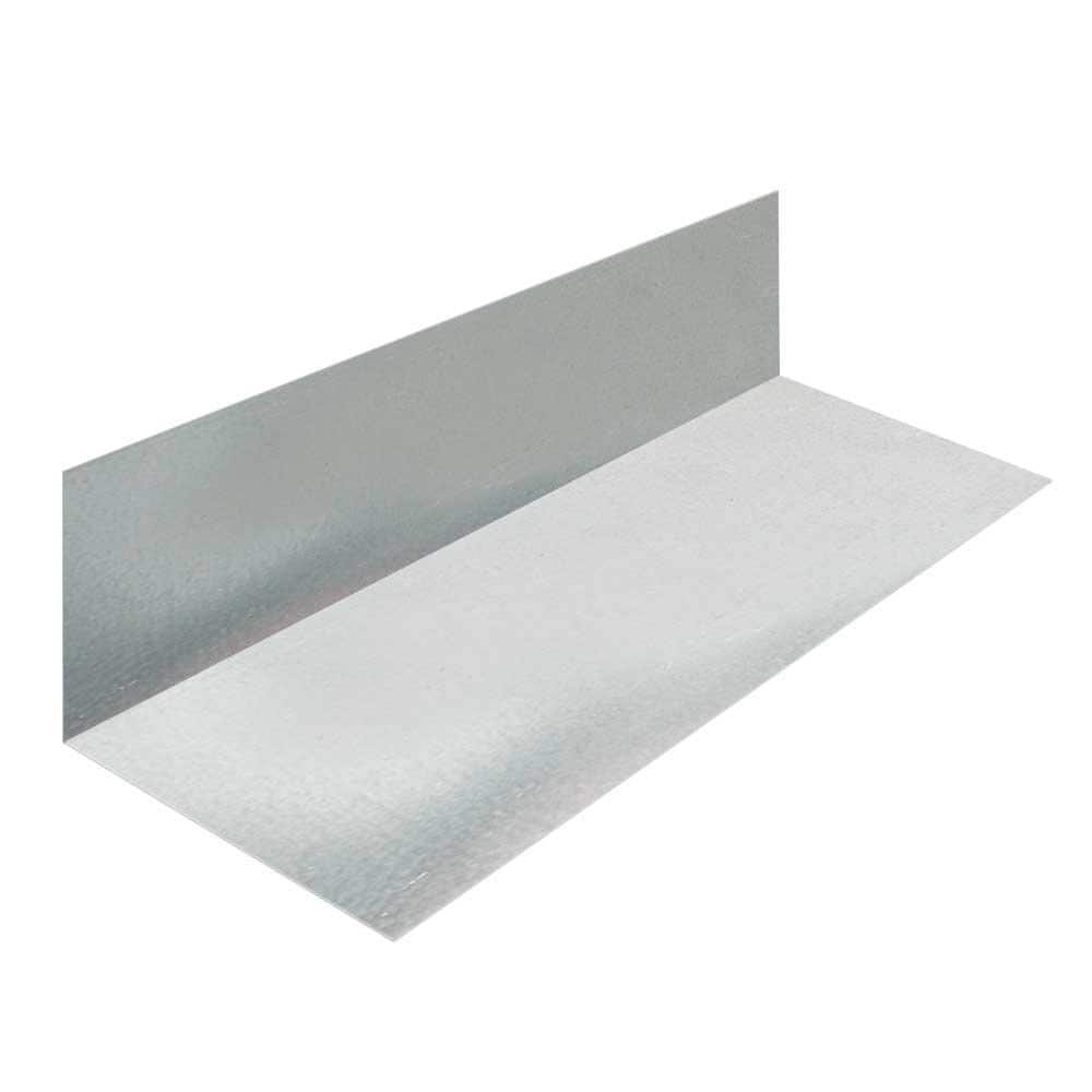 Gibraltar Building Products 2 in. x 3 in. x 10 ft. Galvanized Steel 90 ...