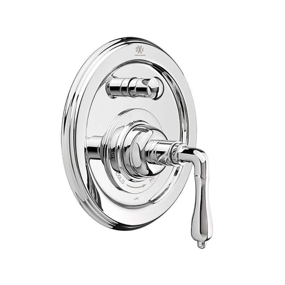 DXV Ashbee Lever 1-Handle Wall Mount Pressure Balance Tub/Shower Valve ...