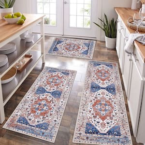 Boho Kitchen Mats Set of 3 TG-D6-03202 - The Home Depot