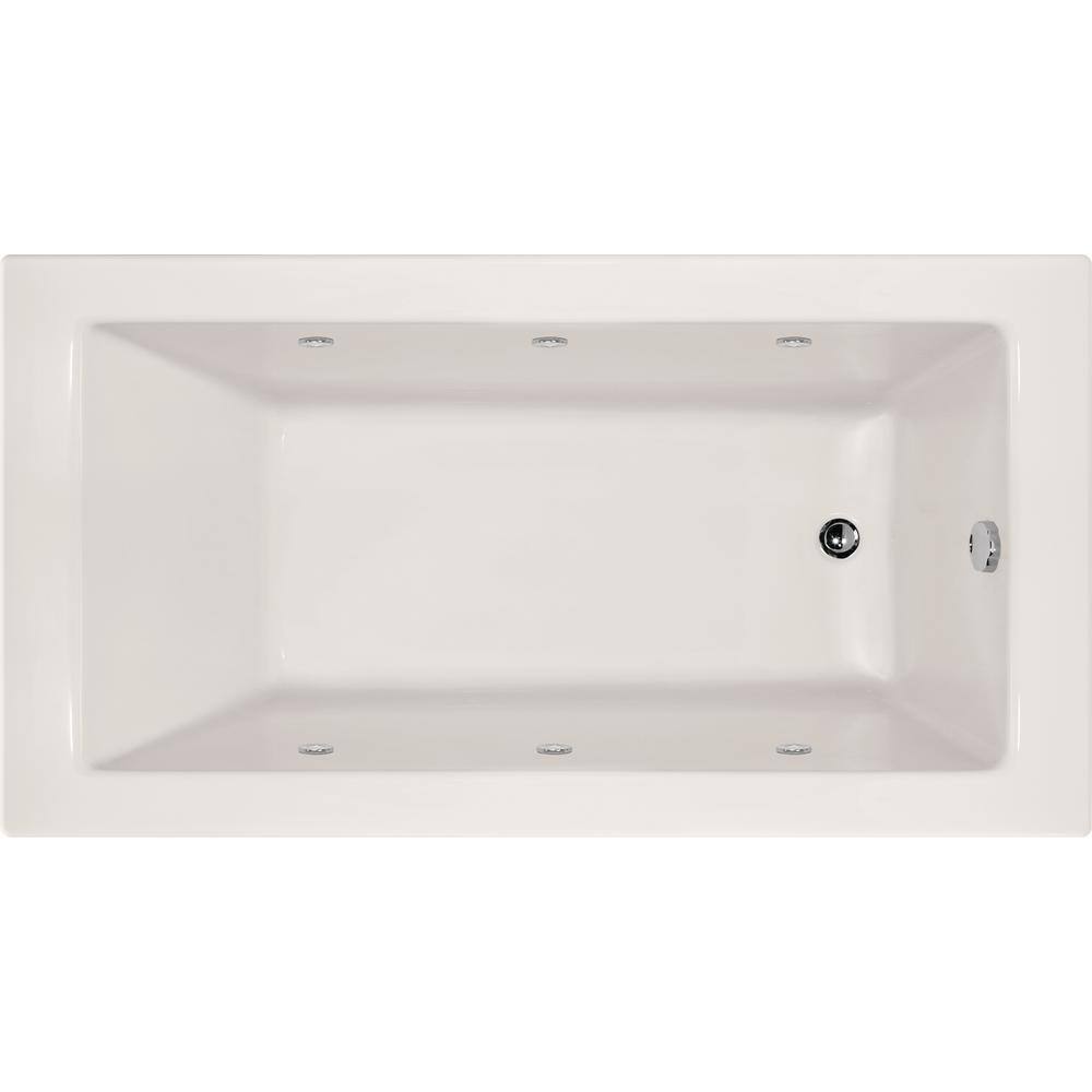 Hydro Systems Shannon 60 in. Acrylic Right Hand Drain Rectangular ...