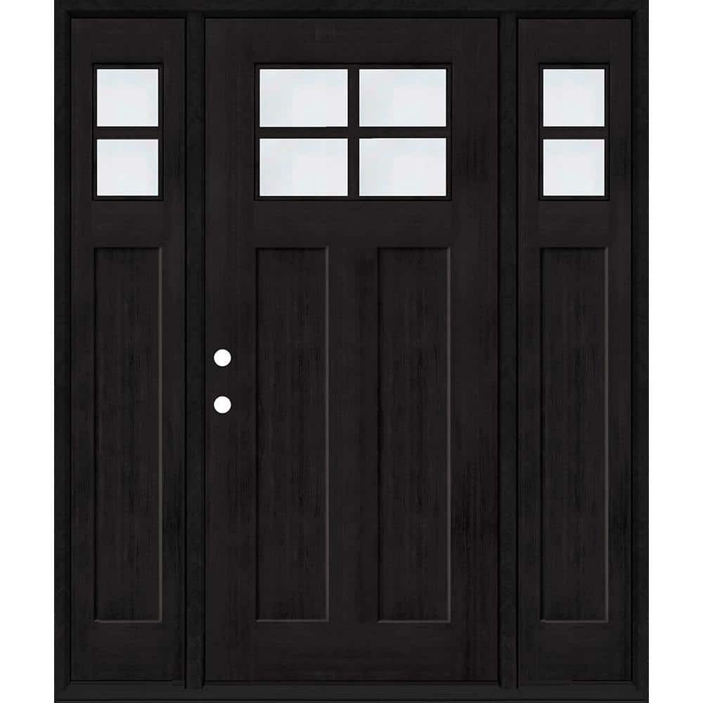 Steves & Sons Regency 68 in. x 80 in. RHIS 4L-1/4 Toplite Clear Glass ...