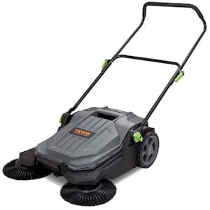 DAPPER SUPPLY Battery Powered Artificial Grass and Hard Surface Sweeper ...