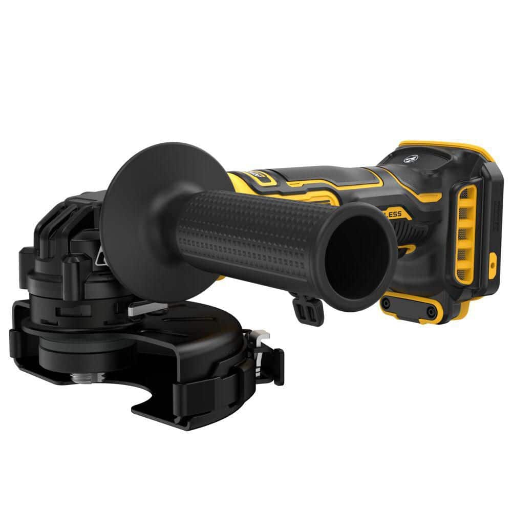 DEWALT ATOMIC 20V MAX Cordless 4-1/2 in. Angle Grinder with Paddle ...