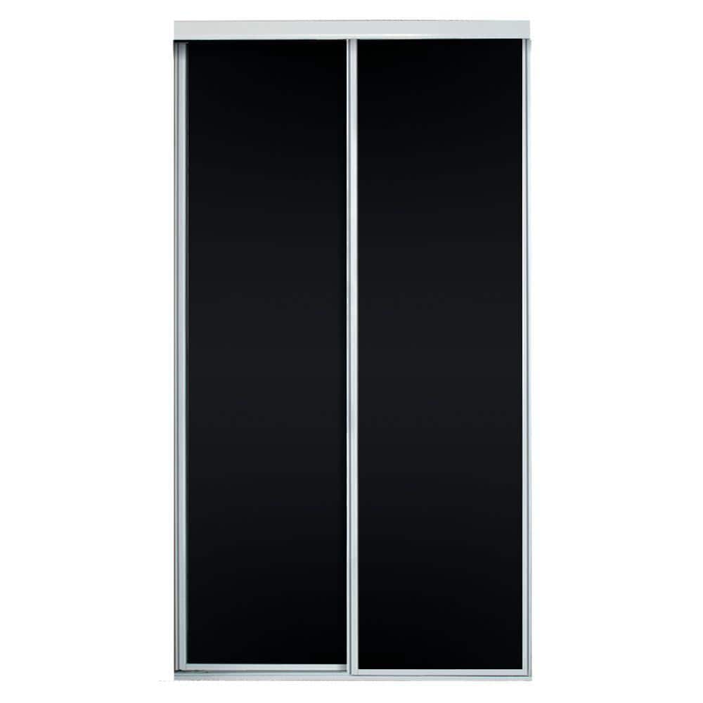 Contractors Wardrobe 72 in. x 81 in. Concord Chalkboard Panels Aluminum ...