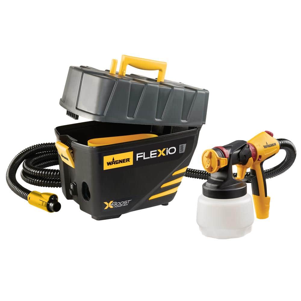 Wagner FLEXiO 5000 Stationary HVLP Paint and Stain Sprayer 0529091 The Home Depot