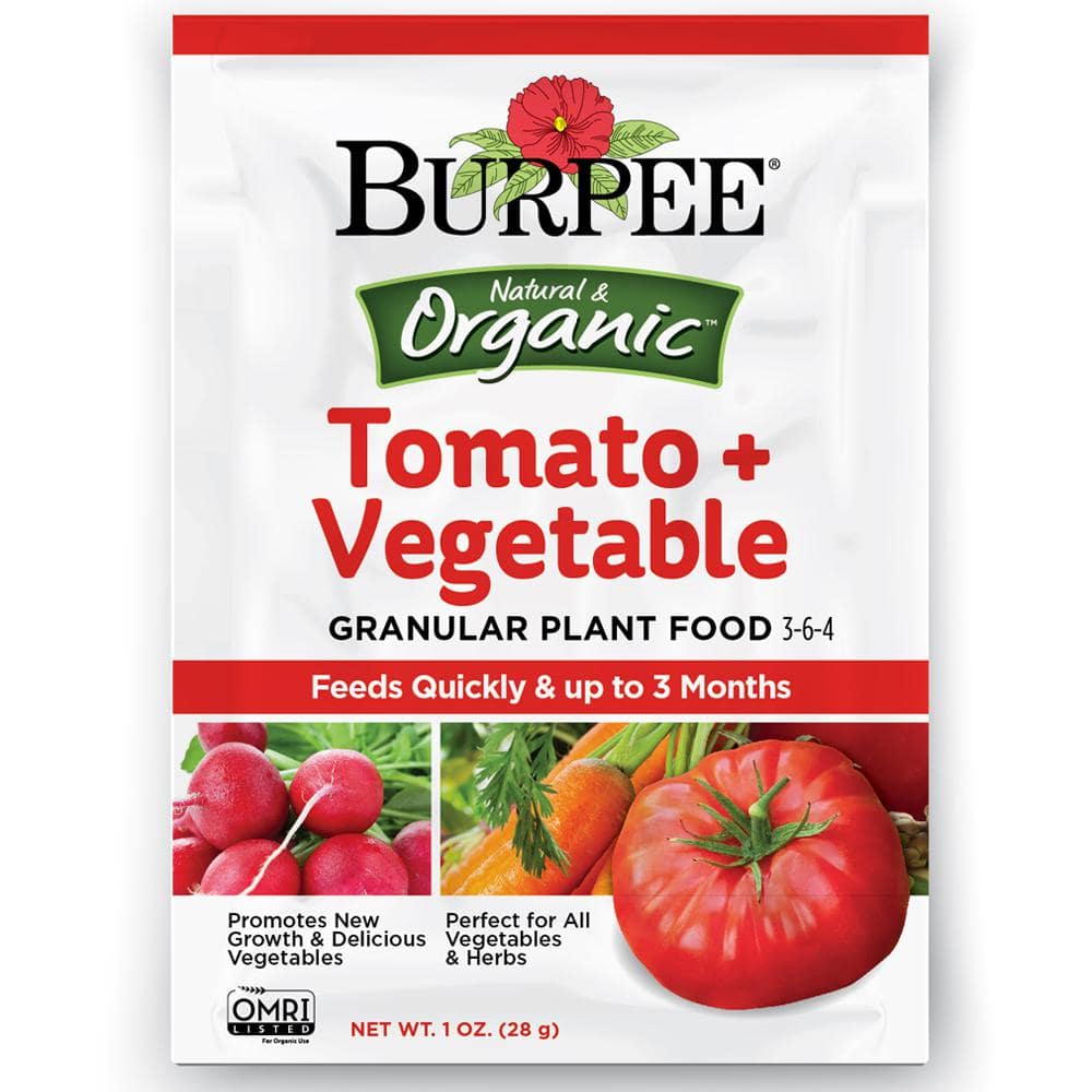 Burpee Plant Food, Tomato and Vegetable 69408 - The Home Depot